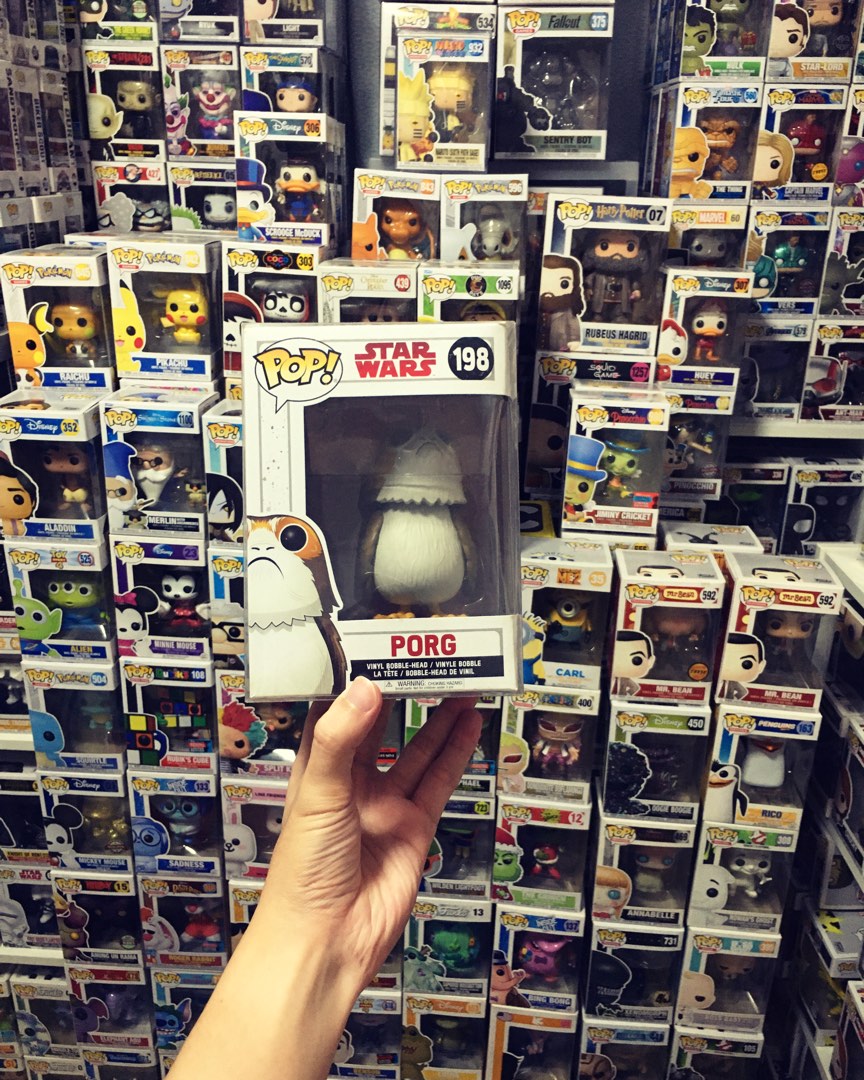 Funko Pop Porg, Hobbies & Toys, Toys & Games on Carousell