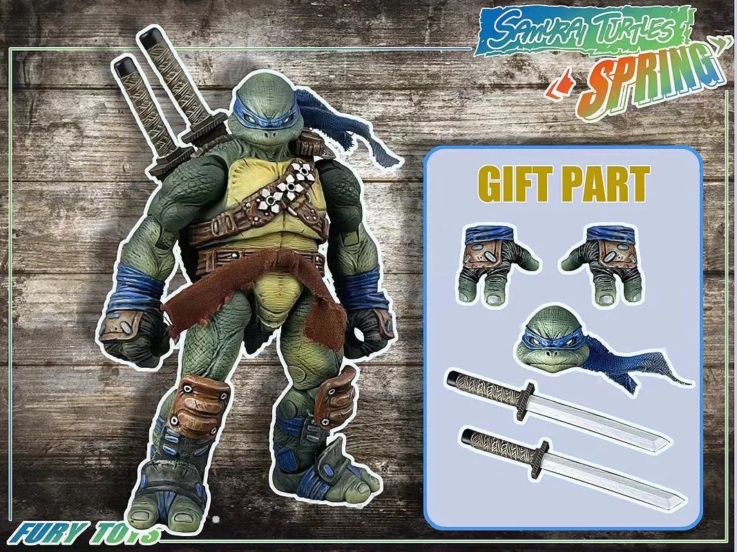 Fury Toys 1/12 Samurai Turtles Wave 1 Assassin Spring Leo, Hobbies ...