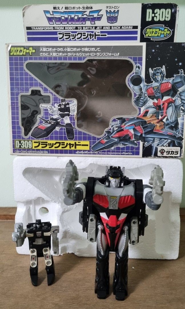 G1 Transformer Victory Takara Crossformer Black Shadow, Hobbies & Toys ...
