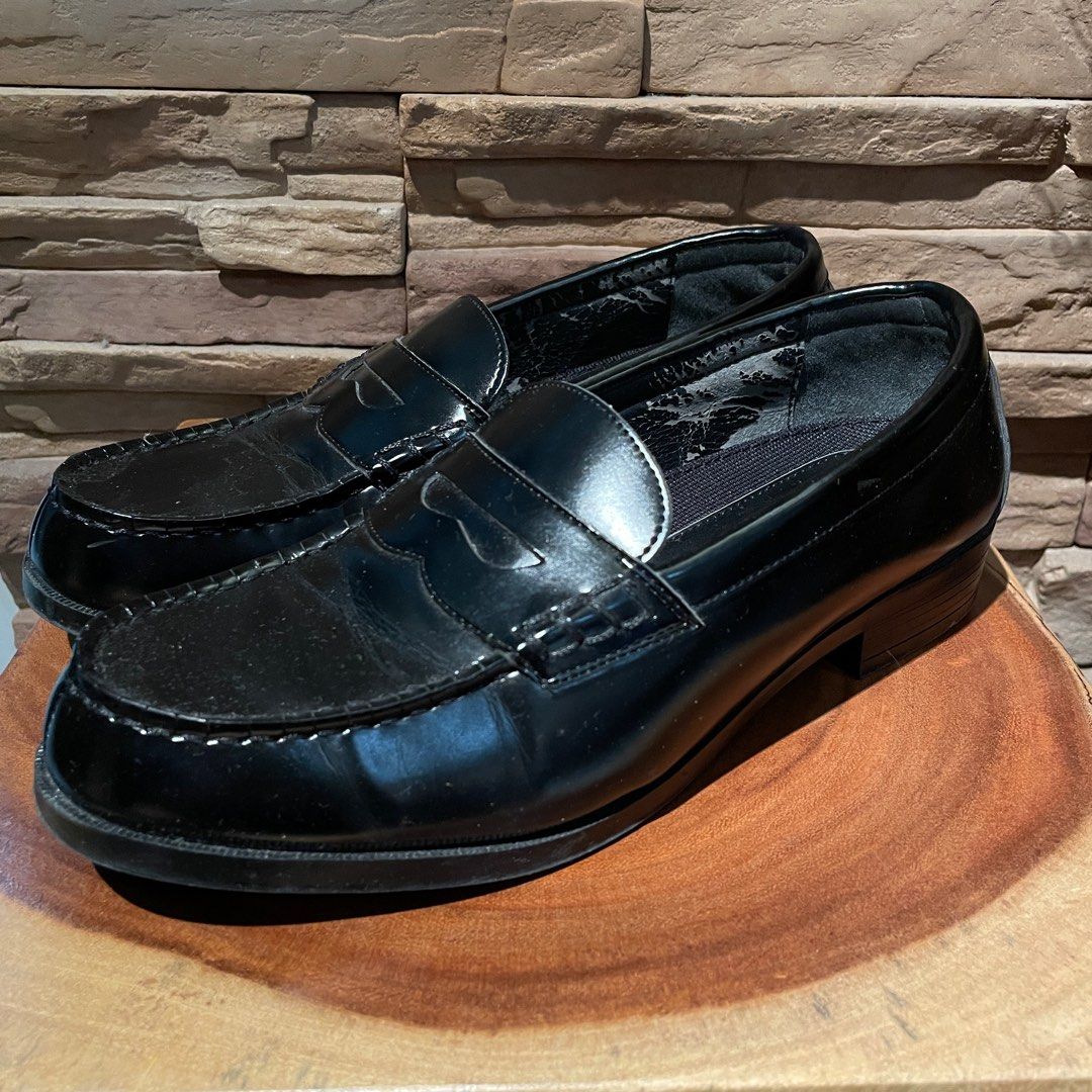 G. T. HAWKINS Black Penny Loafers, Women's Fashion, Footwear, Loafers ...