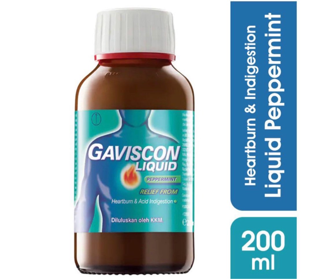 Gavison Liquid 3btls of 200ml, Health & Nutrition, Health Supplements ...