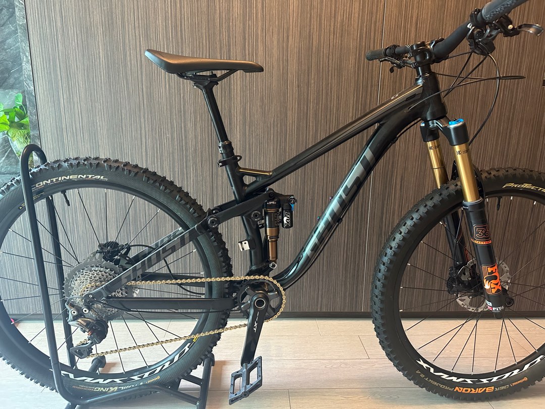 Ghost MTB full sus new parts fox continental Shimano xtr XT mavic rim ...