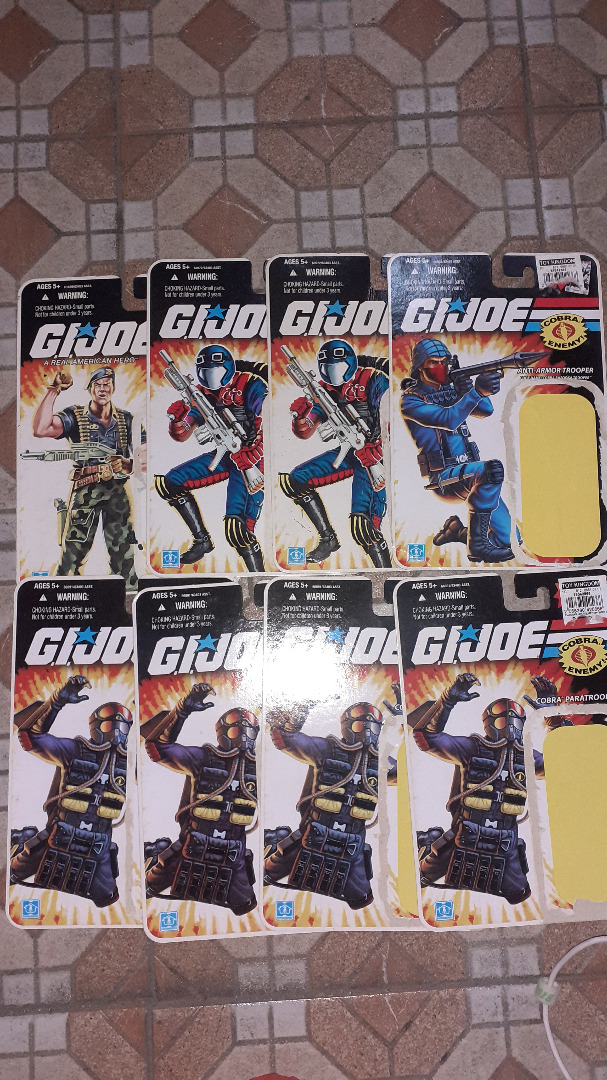 gi joe file cards, Hobbies & Toys, Toys & Games on Carousell