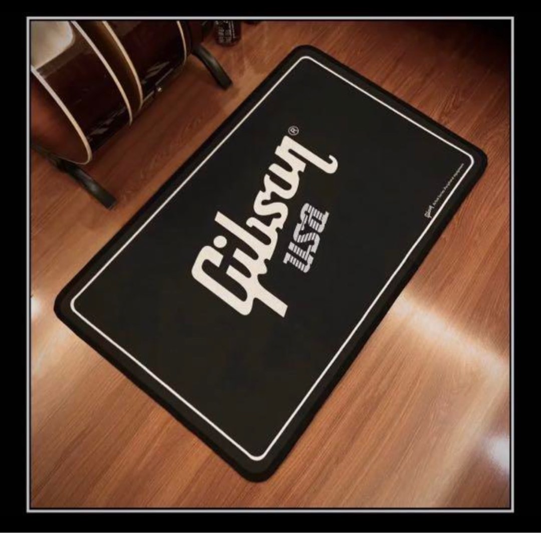Gibson USA mat (80x50cm), Hobbies & Toys, Music & Media, Music ...