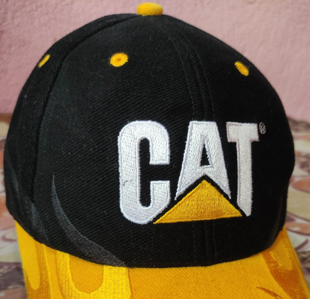 GM_0390 CAT Caterpillar Cap, Men's Fashion, Watches & Accessories, Cap ...