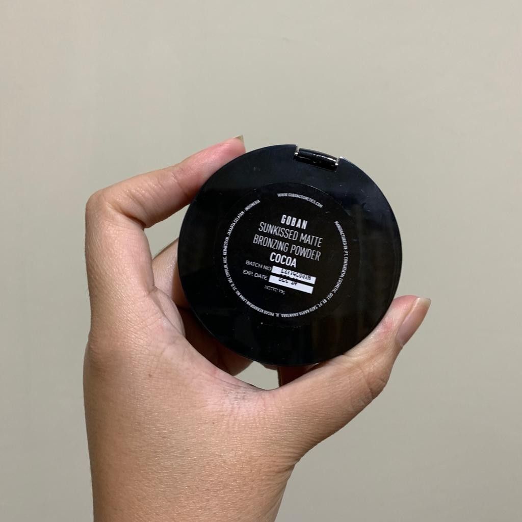 GOBAN Bronzer shade Cocoa, Kesehatan & Kecantikan, Rias Wajah di Carousell