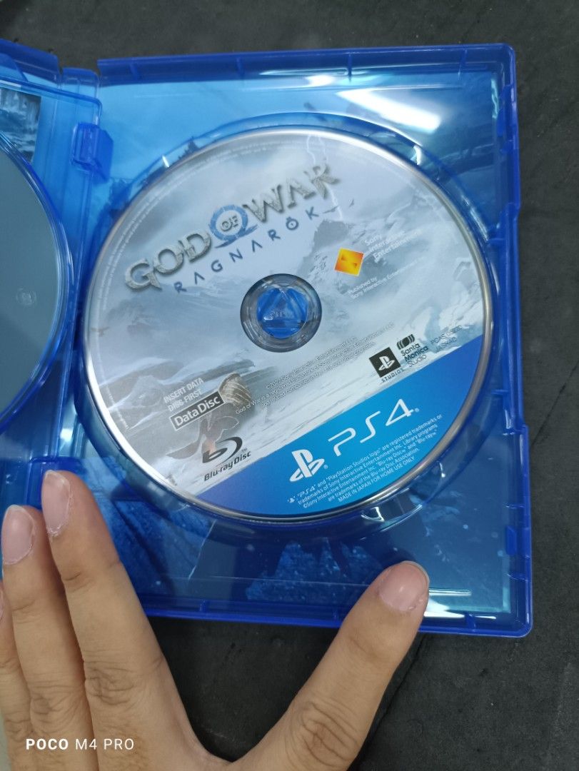 GOW Ragnarok PS4, Video Gaming, Video Games, PlayStation on Carousell