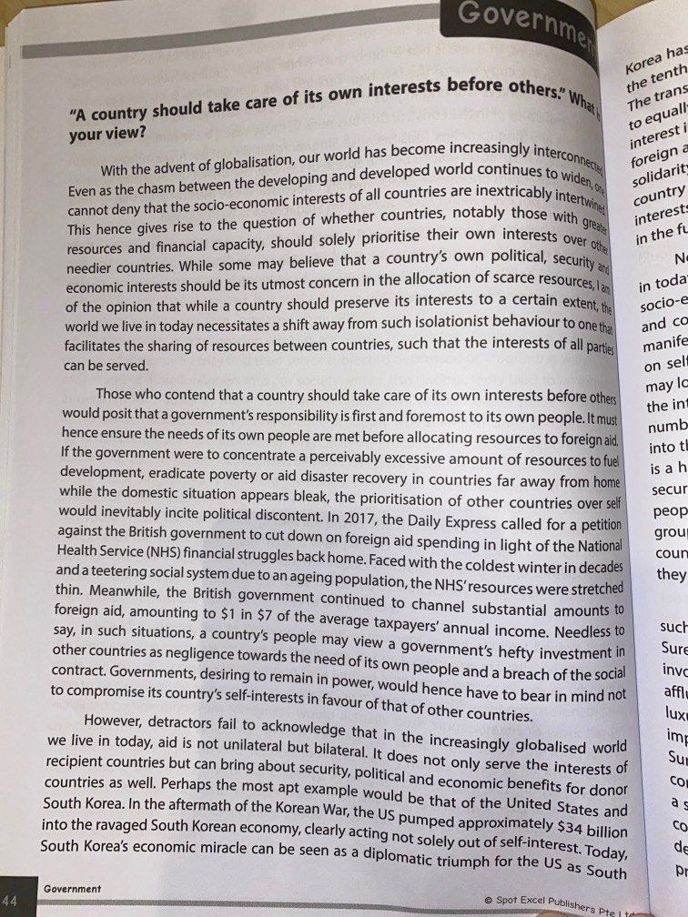 gp general paper example and model essays bank books, Hobbies & Toys ...