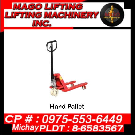 Hand Pallet White Wheel 2Tons, Commercial & Industrial, Construction ...