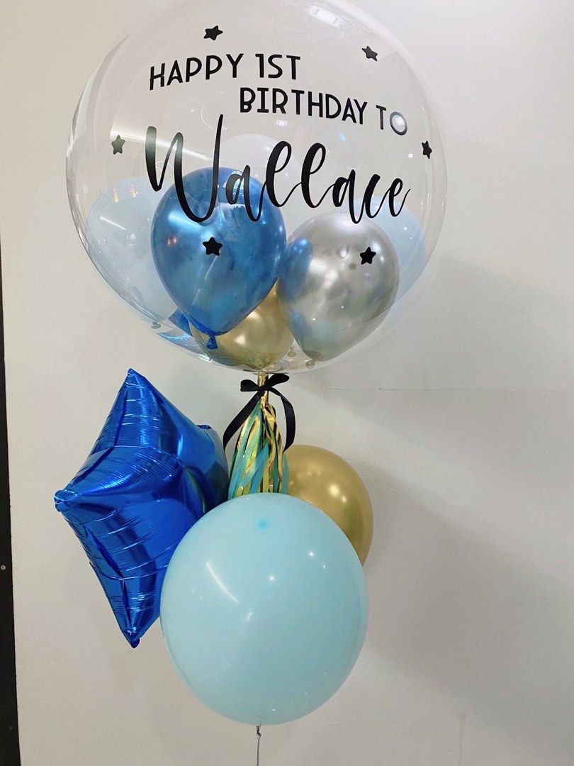 Helium Balloons , Bubble balloon , birthday balloon , anniversary ...