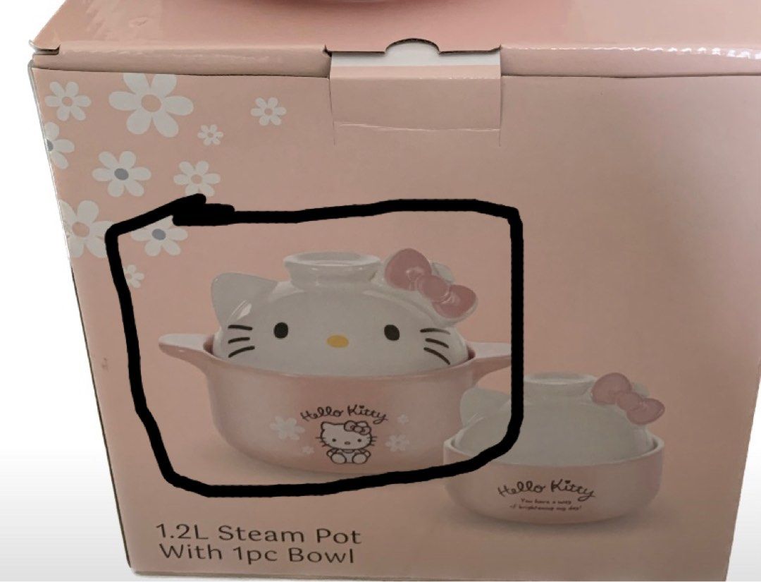 Hello Kitty steam pot, Furniture & Home Living, Kitchenware & Tableware ...