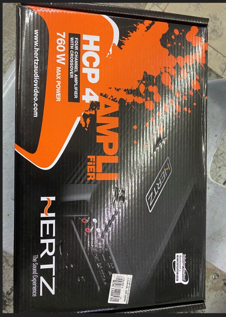 Hertz HCP 4 and HCP2 - Class AB, Audio, Soundbars, Speakers & Amplifiers on Carousell