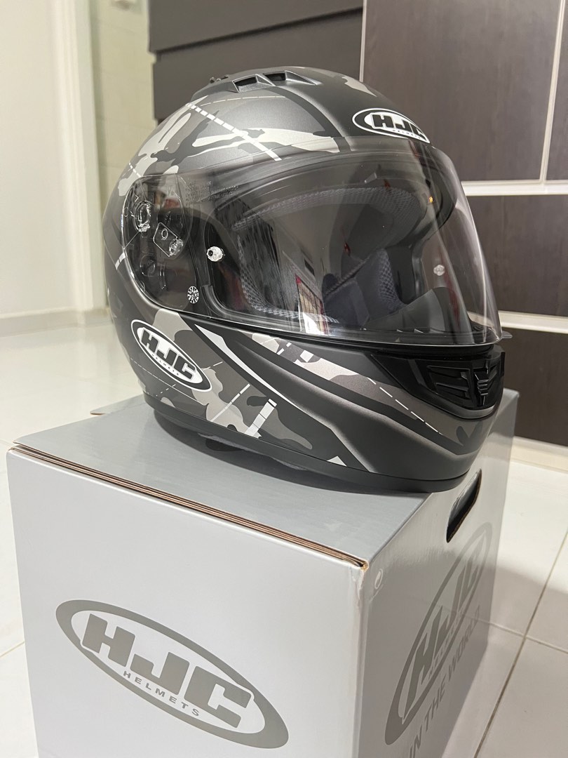 HJC CS-15 Full Face Helmet Songtan Size M, Motorcycles, Motorcycle ...