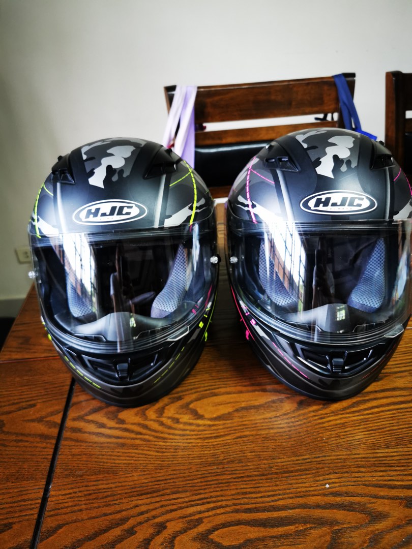 HJC cs-15 helmet (used - his and hers), Motorbikes, Motorbike Parts ...