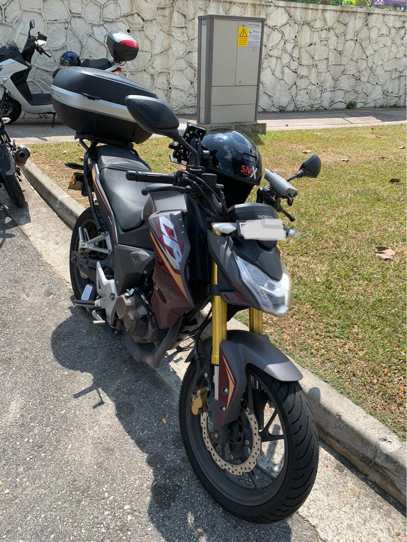 Honda CB190R Grey, Motorcycles, Motorcycles for Sale, Class 2B on Carousell