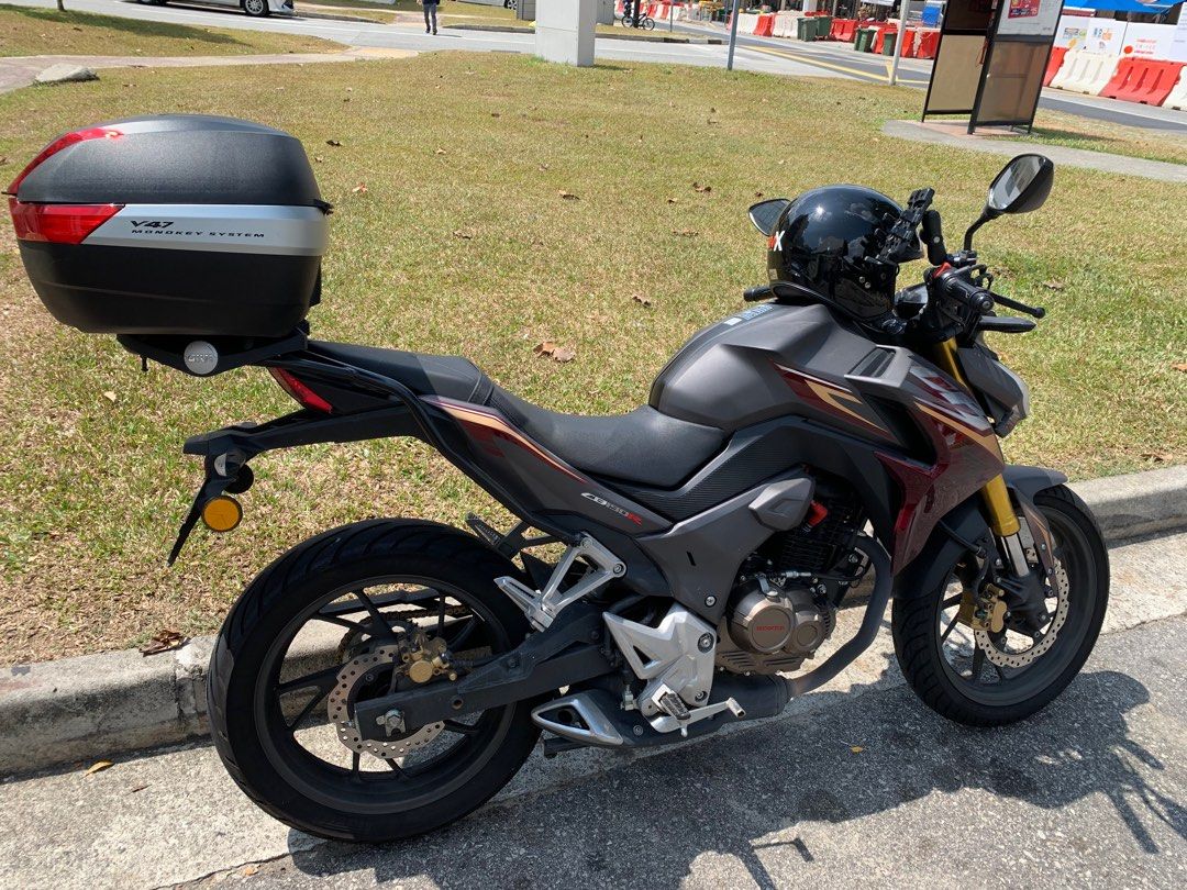 Honda CB190R Grey, Motorcycles, Motorcycles for Sale, Class 2B on Carousell