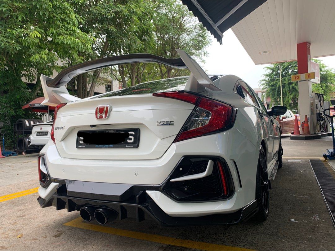 Honda Civic FC Type r rear bumper facelifted , Car Accessories ...