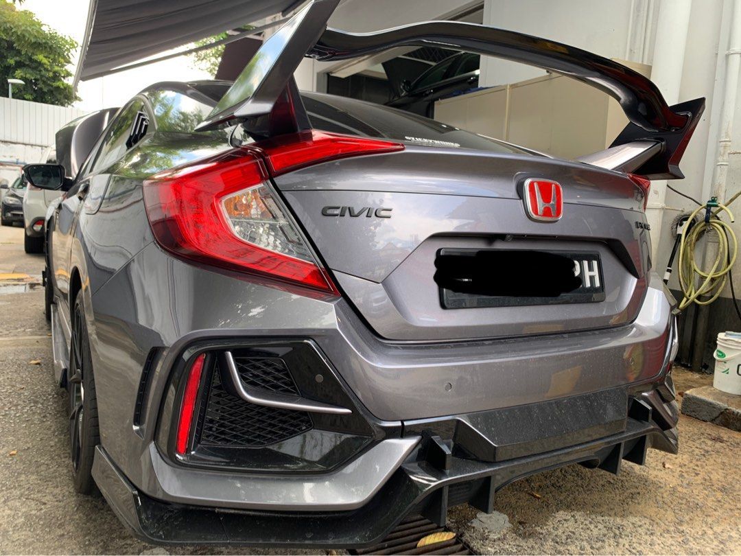 Honda Civic FC Type r rear bumper facelifted , Car Accessories ...
