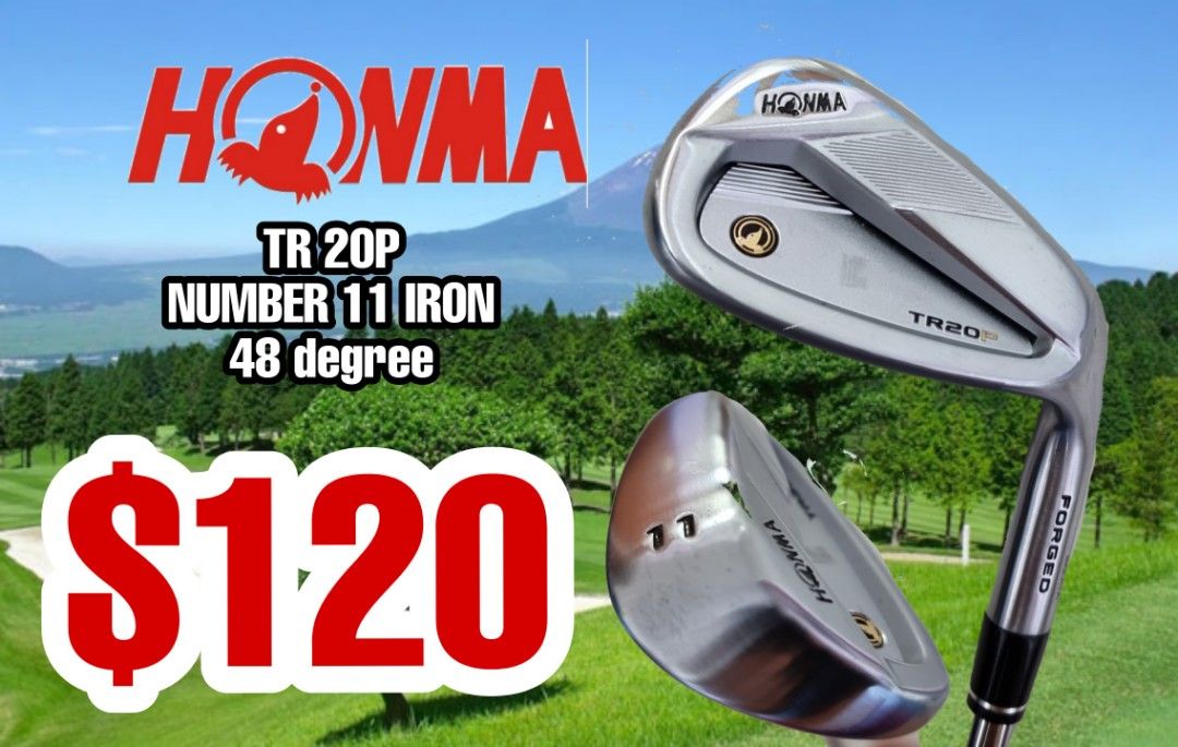 Honma TR20 P IRON Pitching wedge, Sports Equipment, Sports & Games ...
