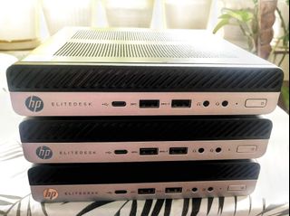 HP Elite Desk G5 800 Mini Cpu 16gb RAM 500gb HDD, Computers & Tech ...