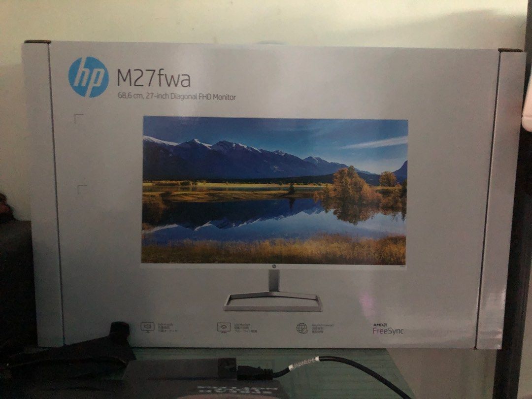 hp monitor M27 fwa, Computers & Tech, Desktops on Carousell