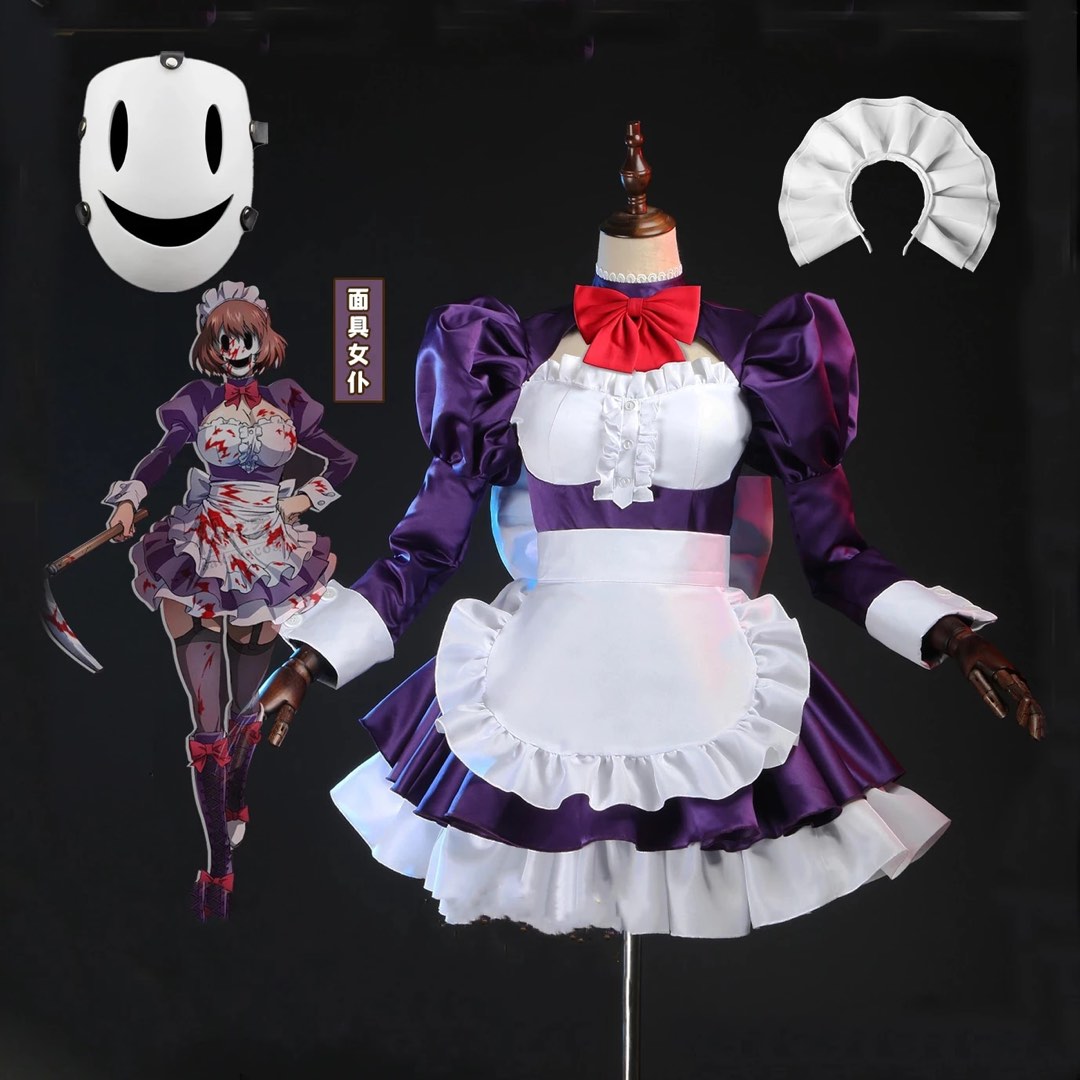 (IC) maid mask cosplay, Hobbies & Toys, Memorabilia & Collectibles, J ...