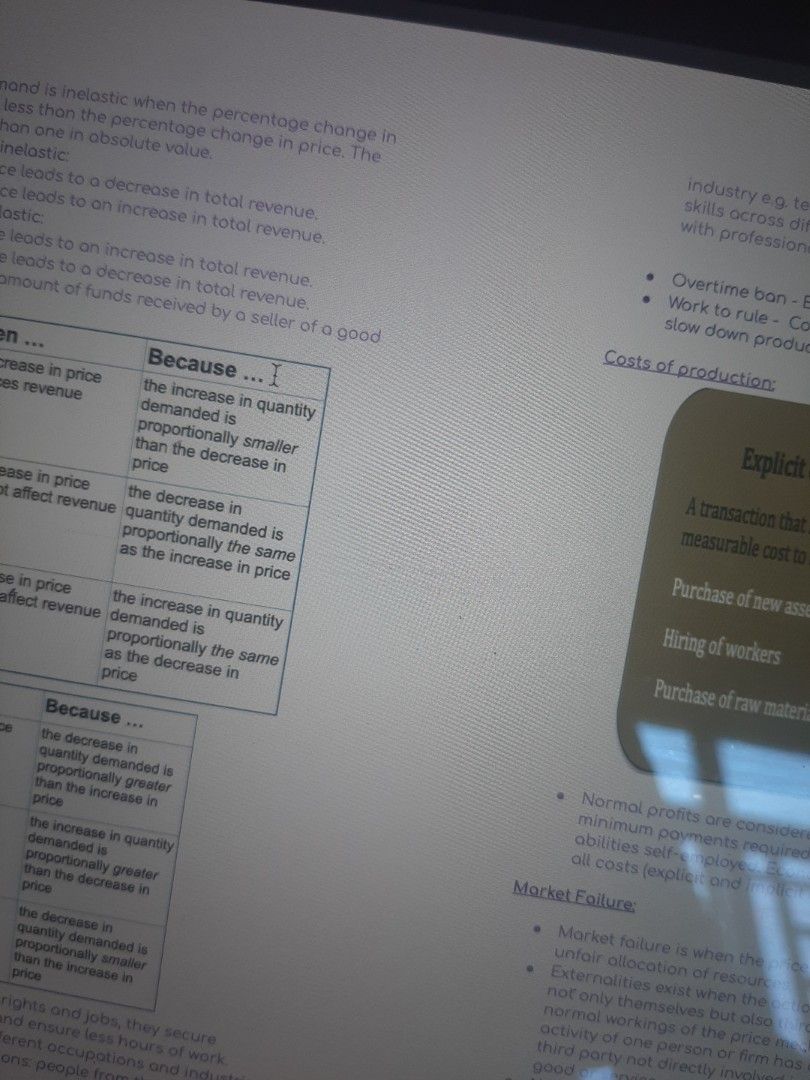 IGCSE Economics Revision Notes - pdf, Hobbies & Toys, Books & Magazines ...