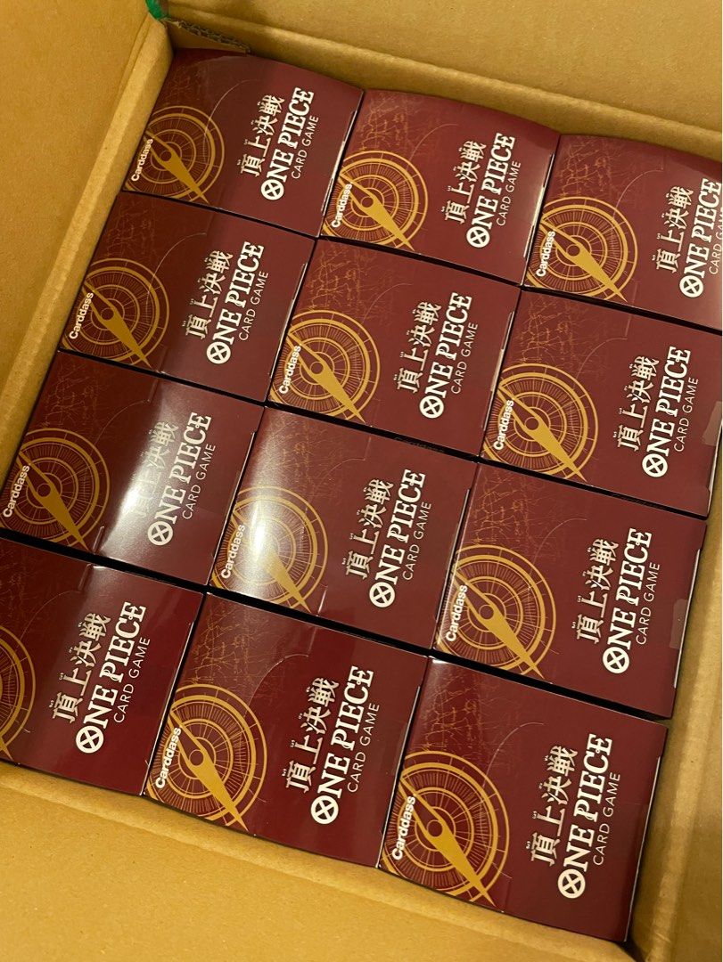 In stock Op 02 one piece tcg paramount war booster box op02 unfiltered ...