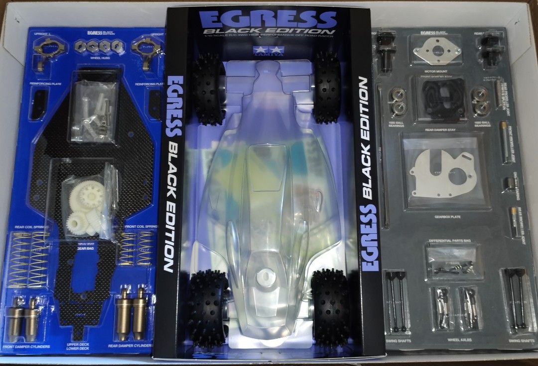 [IN STOCK] TAMIYA 47489 1/10 RC Egress Black Edition Special Edition RC ...