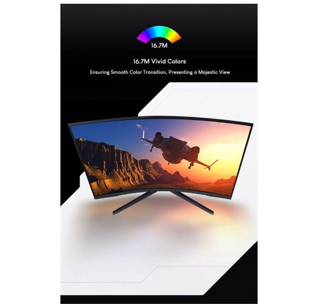 Infinity 32-Inch QHD 1500R Curved Gaming Monitor, Computers & Tech ...