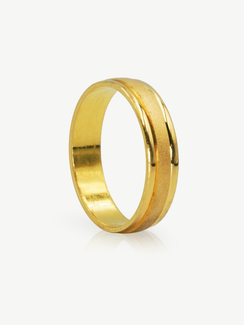 [Installment] 916 Gold Covenant Ring, Women's Fashion, Jewelry ...