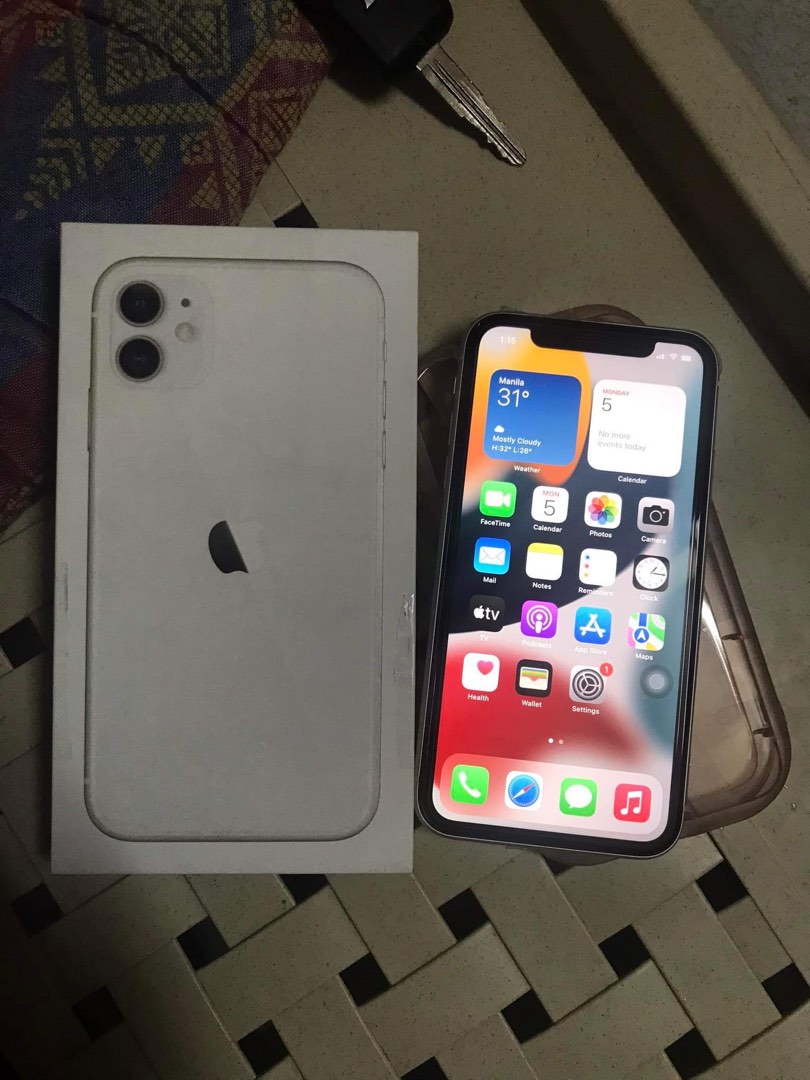 Iphone 11 128gb openline white, Mobile Phones & Gadgets, Mobile Phones ...