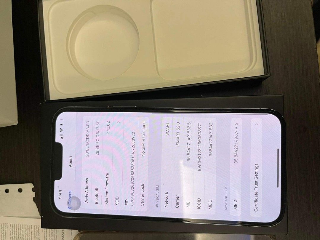 Iphone 13 promax 128gb factory unlocked powermac 2 months, Mobile ...