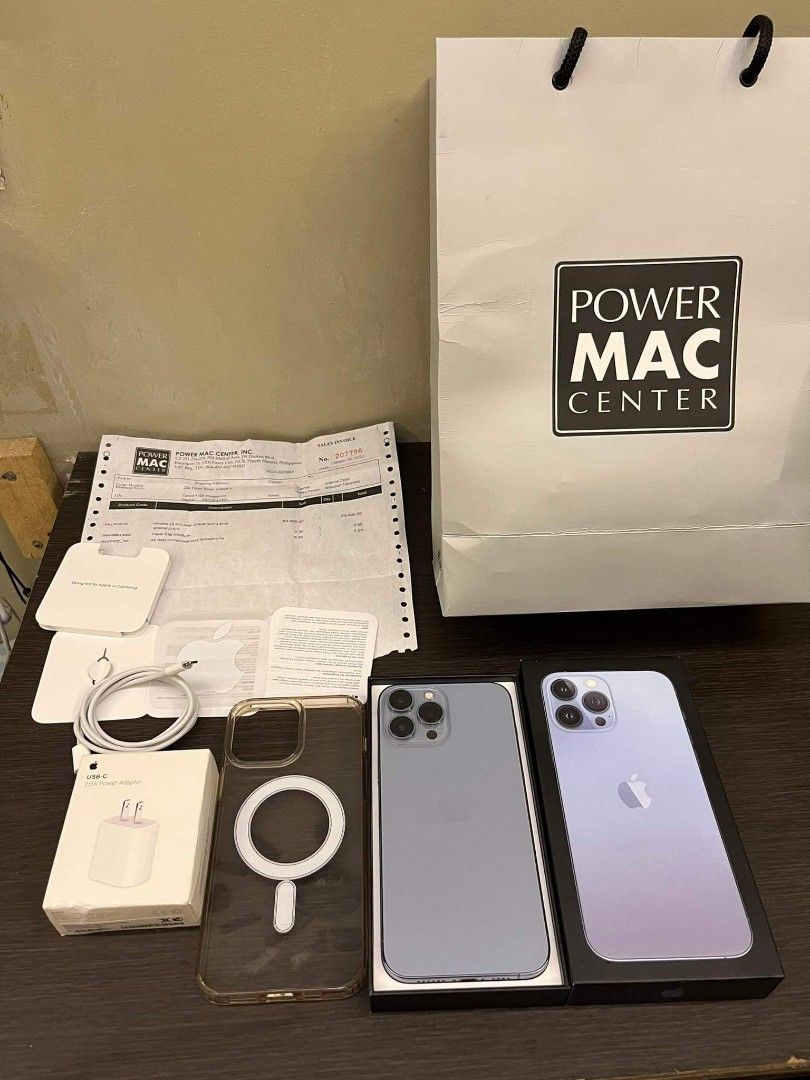 Iphone 13 promax 128gb factory unlocked powermac 2 months, Mobile ...