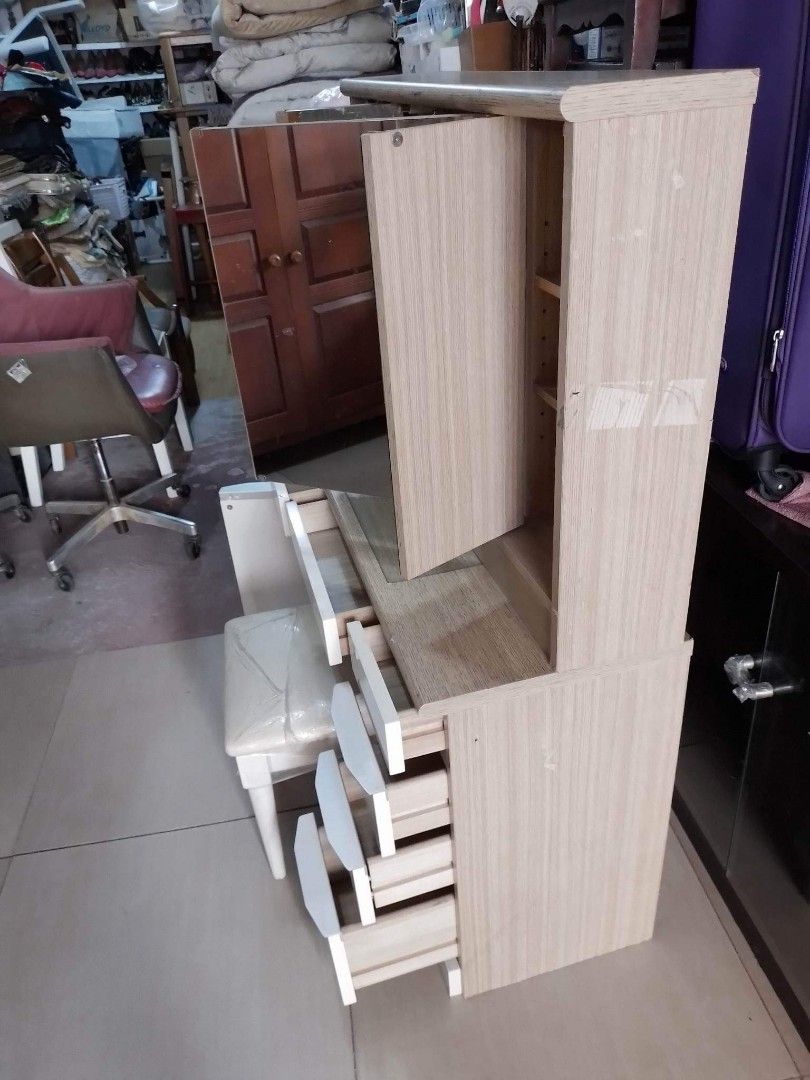 Japan Vanity Dresser, Furniture & Home Living, Furniture, Shelves ...