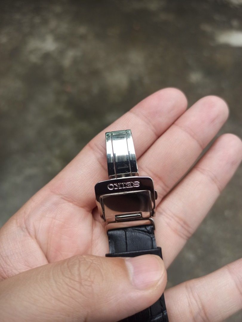 JDM Seiko Spirit - SBTR021 Black Chronograph, Luxury, Watches on Carousell