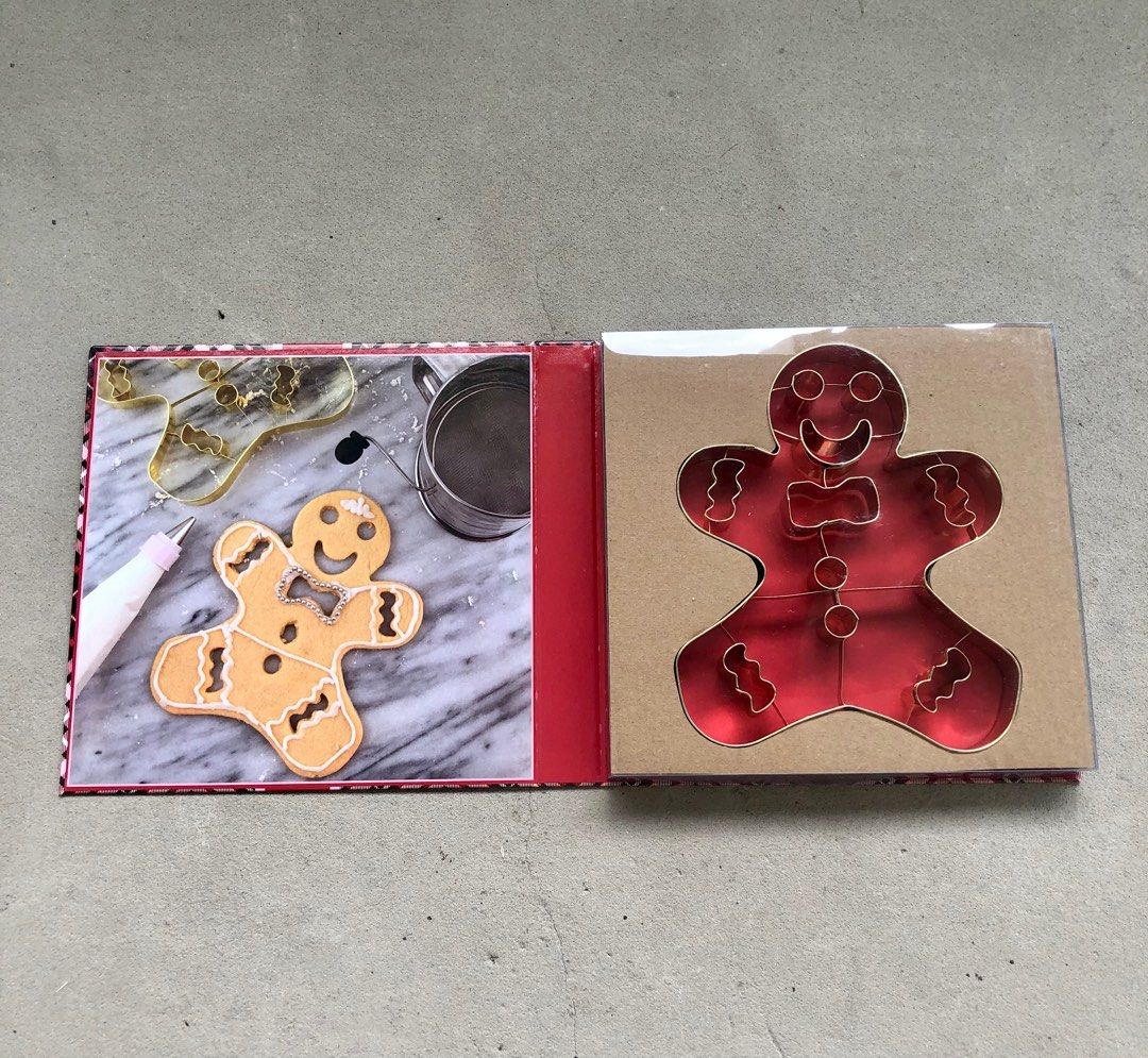 Jumbo Gingerbread man cookie cutter, Furniture & Home Living ...
