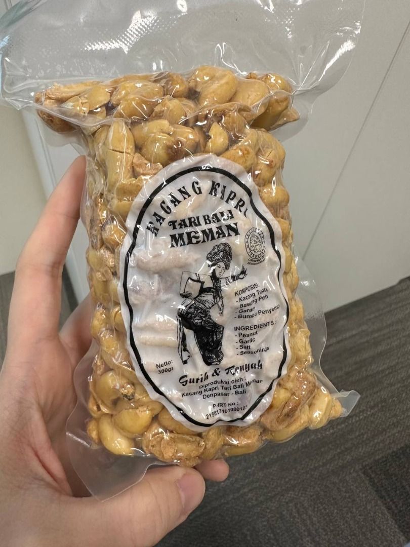 Kacang Kapri Bali Peanuts, Food & Drinks, Other Food & Drinks on Carousell