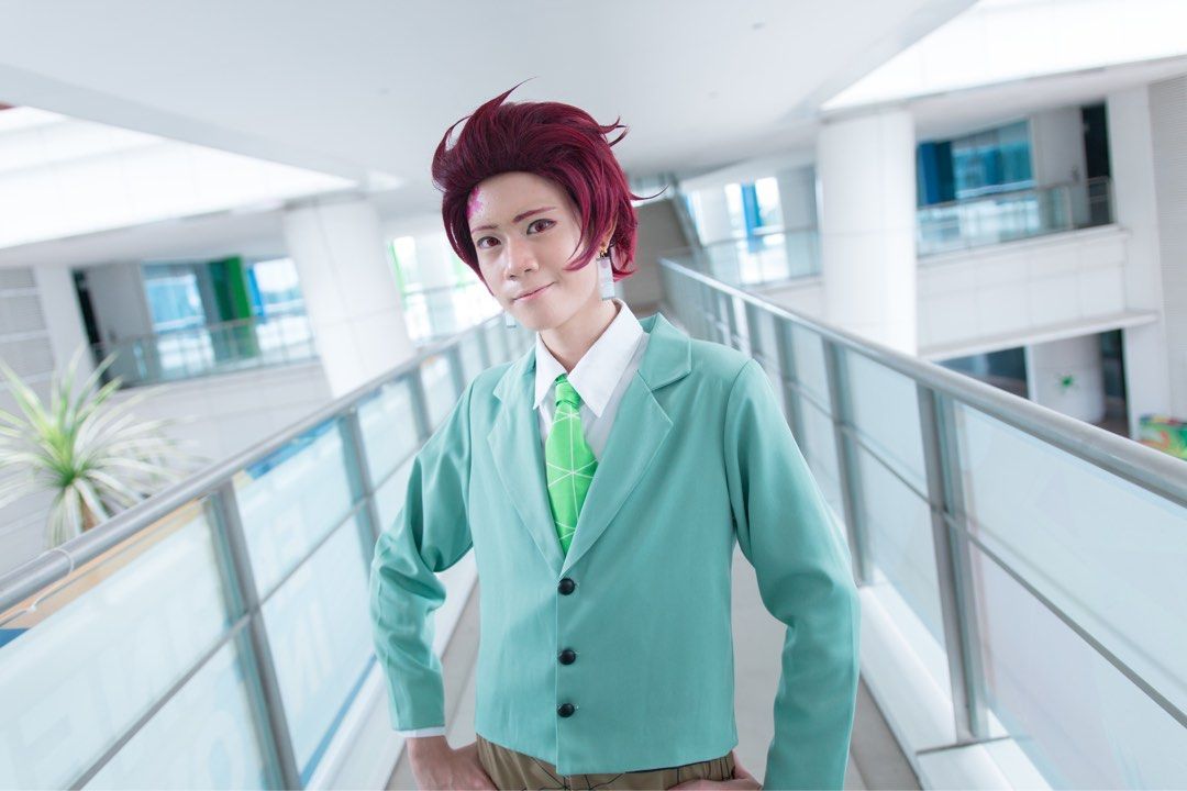 Kamado Tanjiro Demon Slayer Alternate Universe School Cosplay, Hobbies ...
