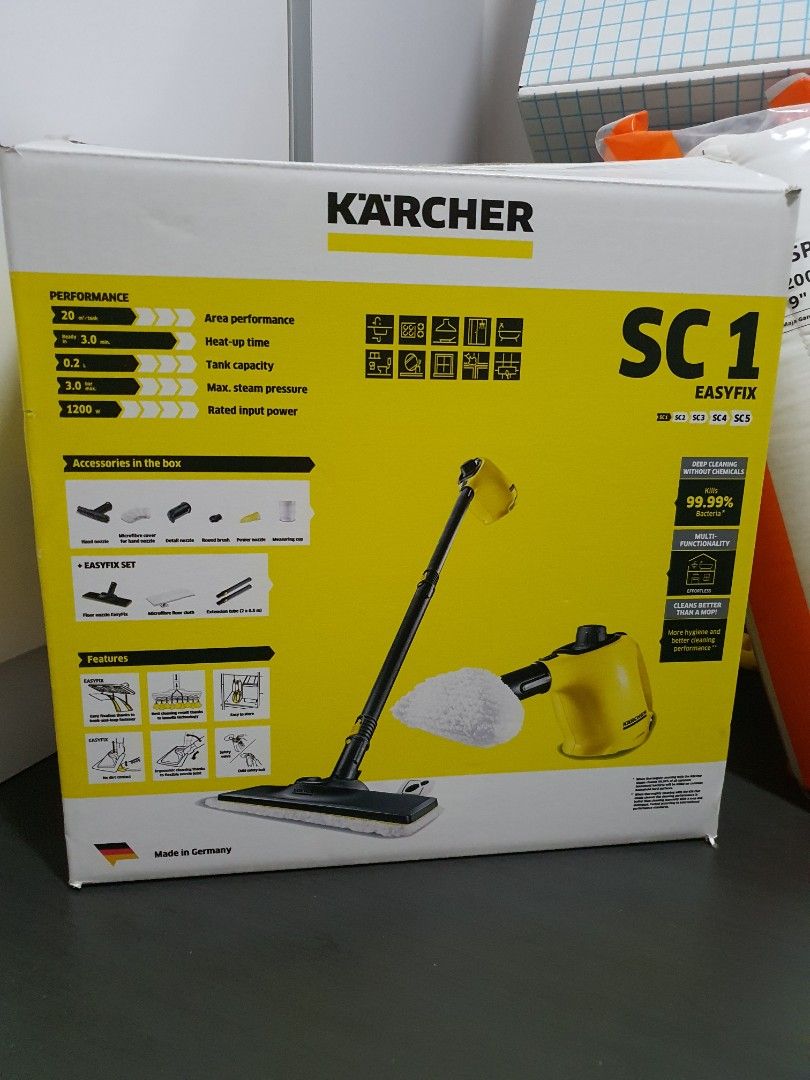Karcher SC1 Steam Cleaner, TV & Home Appliances, Vacuum Cleaner ...