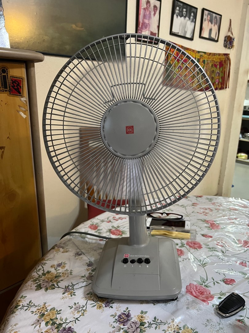 KDK Table Fan, Furniture & Home Living, Lighting & Fans, Fans on Carousell