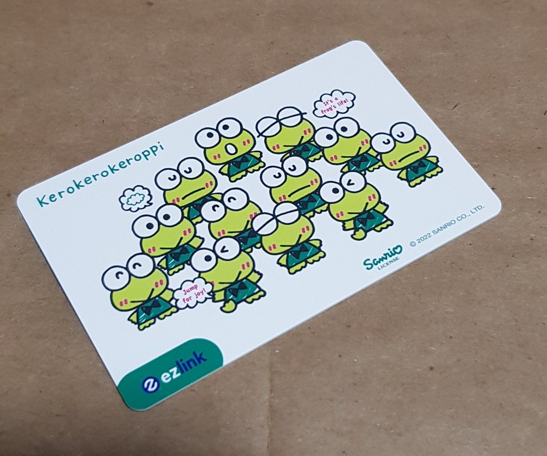 Keroppi Ez-Link Card, Hobbies & Toys, Travel, Travel Essentials ...