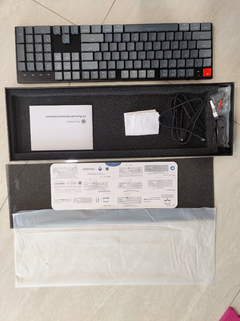 Keychron K5 Wireless Mechanical Keyboard, Computers & Tech, Parts ...