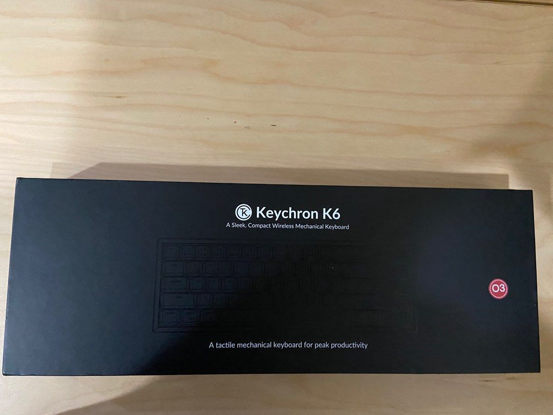 Keychron K6 brown switch non-hotswappable, Computers & Tech, Parts & Accessories, Computer ...