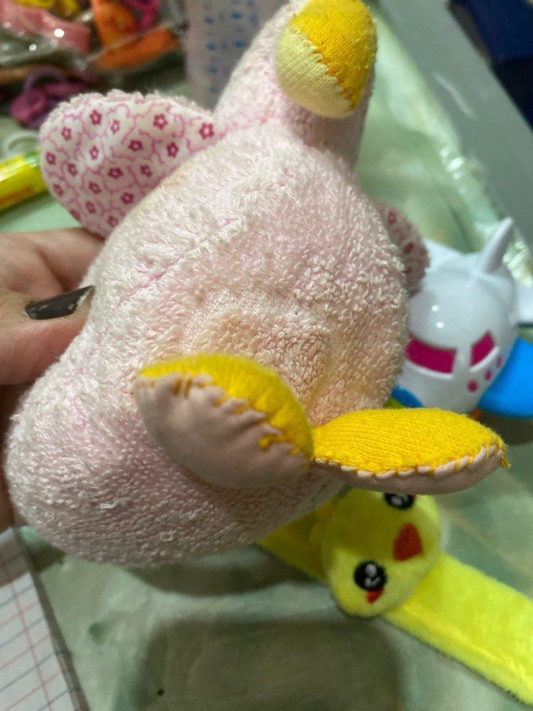 Kids toy bundle stuffy bracelet plush and heavy duty airplane, Hobbies ...