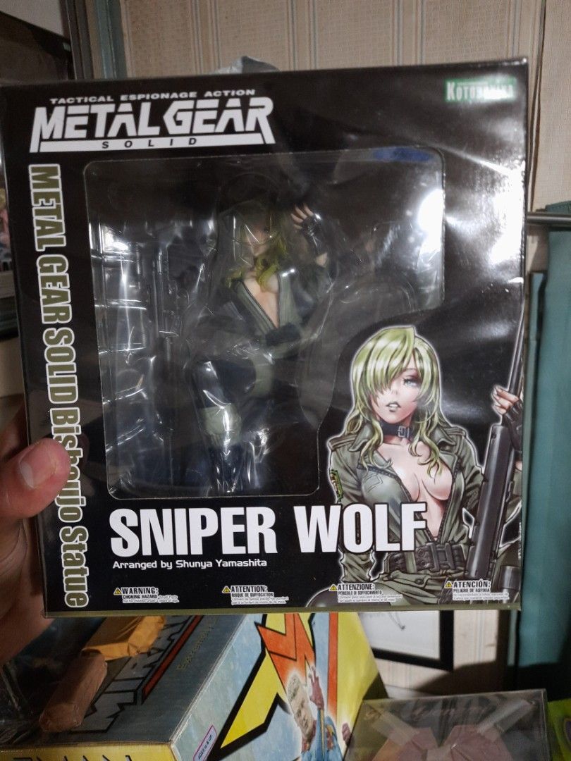 Kotobukiya Bishoujo Metal Gear Solid Sniper Wolf Statue 1st Ed Hobbies And Toys Toys And Games On