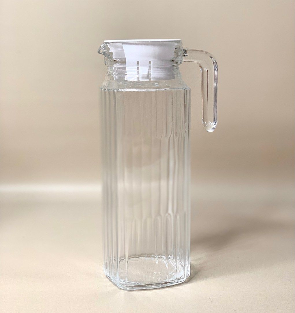 KRIS Drink Pitcher With Lid Wadah Minuman Glass Transparan Original ...