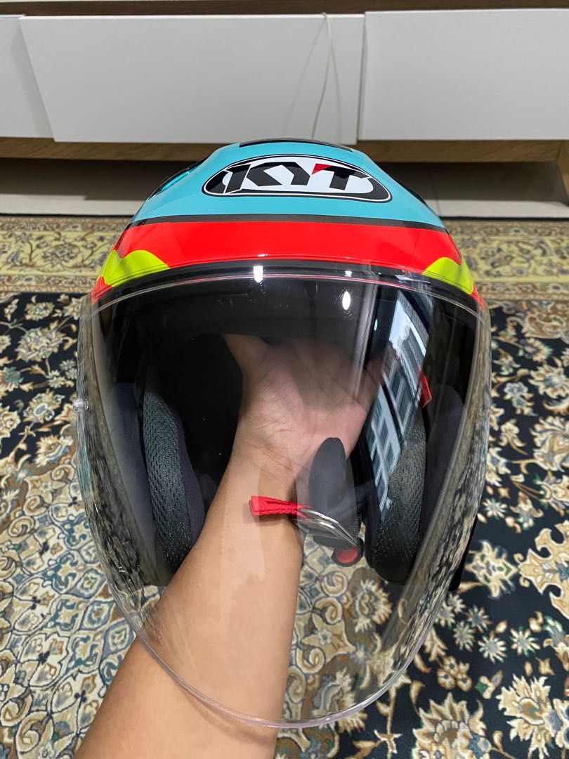 KYT HELMET LEOPARD, Auto Accessories on Carousell