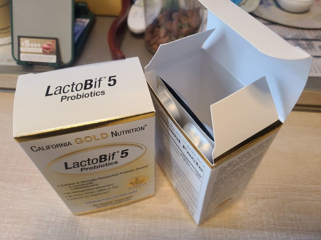 LactoBif 5 益生菌 50 億 CFU( 一盒+2排), 健康及營養食用品, 健康補充品, 健康補充品 - 維他命及補充品 ...