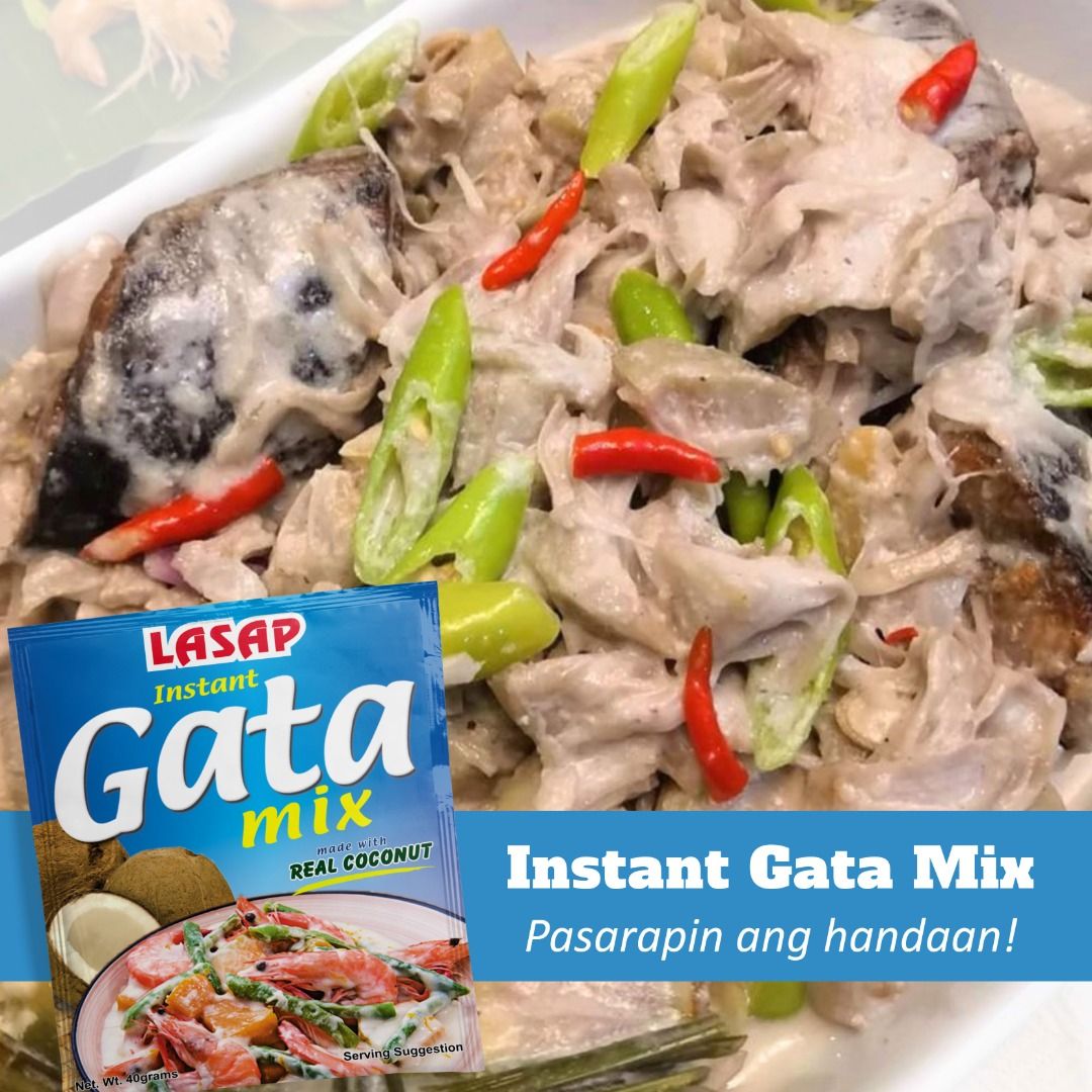 LASAP Instant Gata Mix with Real Coconut 1kg (Institution), Food ...
